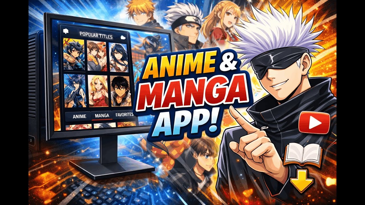 Best FREE Anime & Manga App for desktop system 😱 | Watch & Read ...