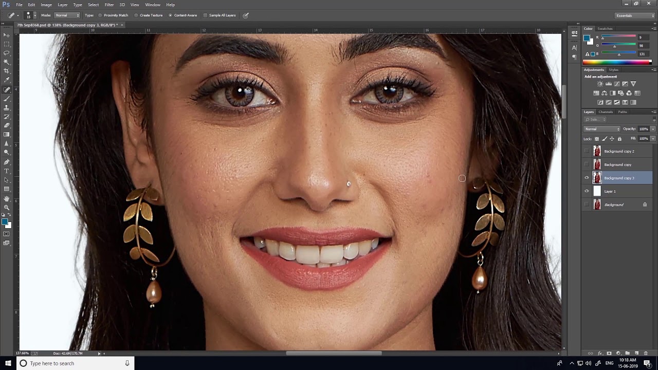 photoshop tutorial I E-commerce model photo editing | Amazon | Flipkart ...