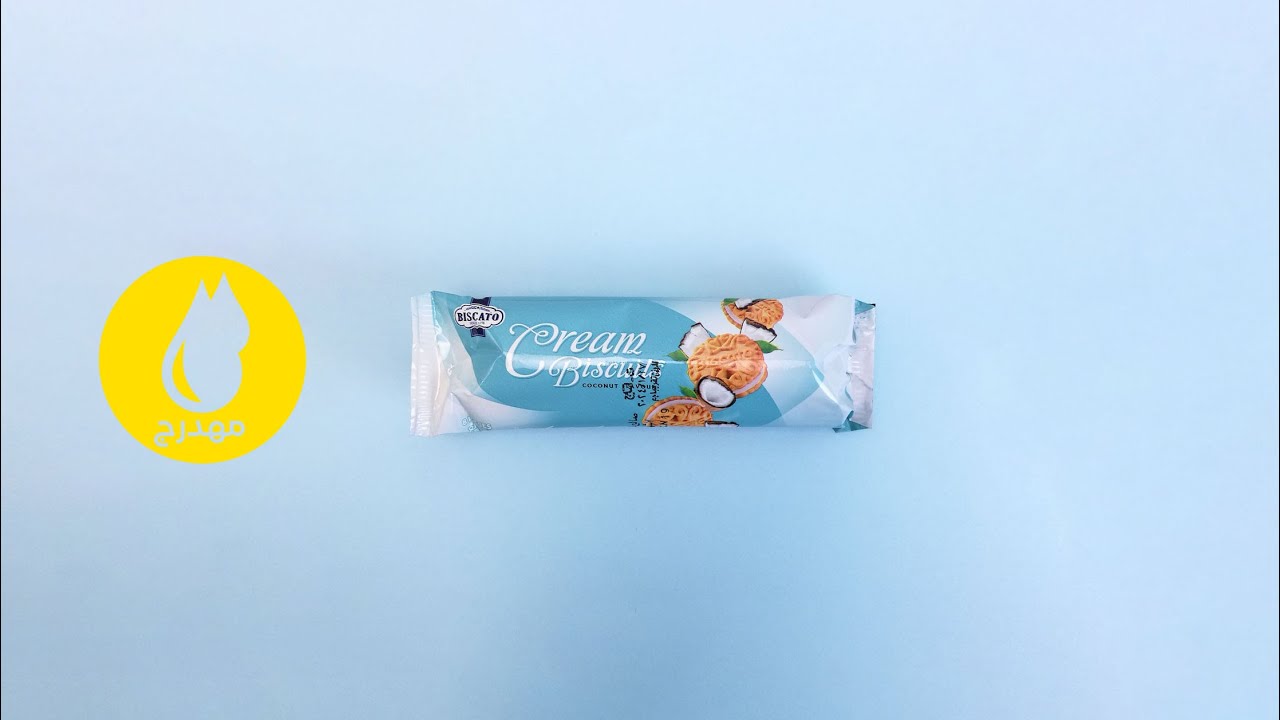 BISCATO CREAM BISCUITS COCONUT - YouTube