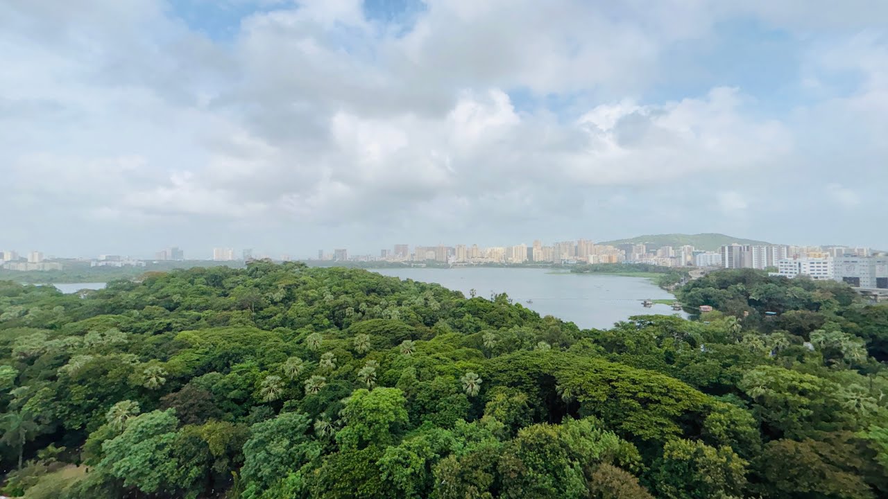 Powai Lake Facing Spacious 4-BHK for Rent in L&T Elixir Reserve, Powai ...