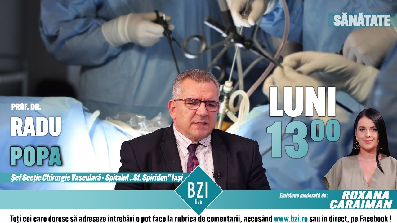Chirurgia vasculară a secolului XXI - dr. Radu Popa, Chirurgie ...