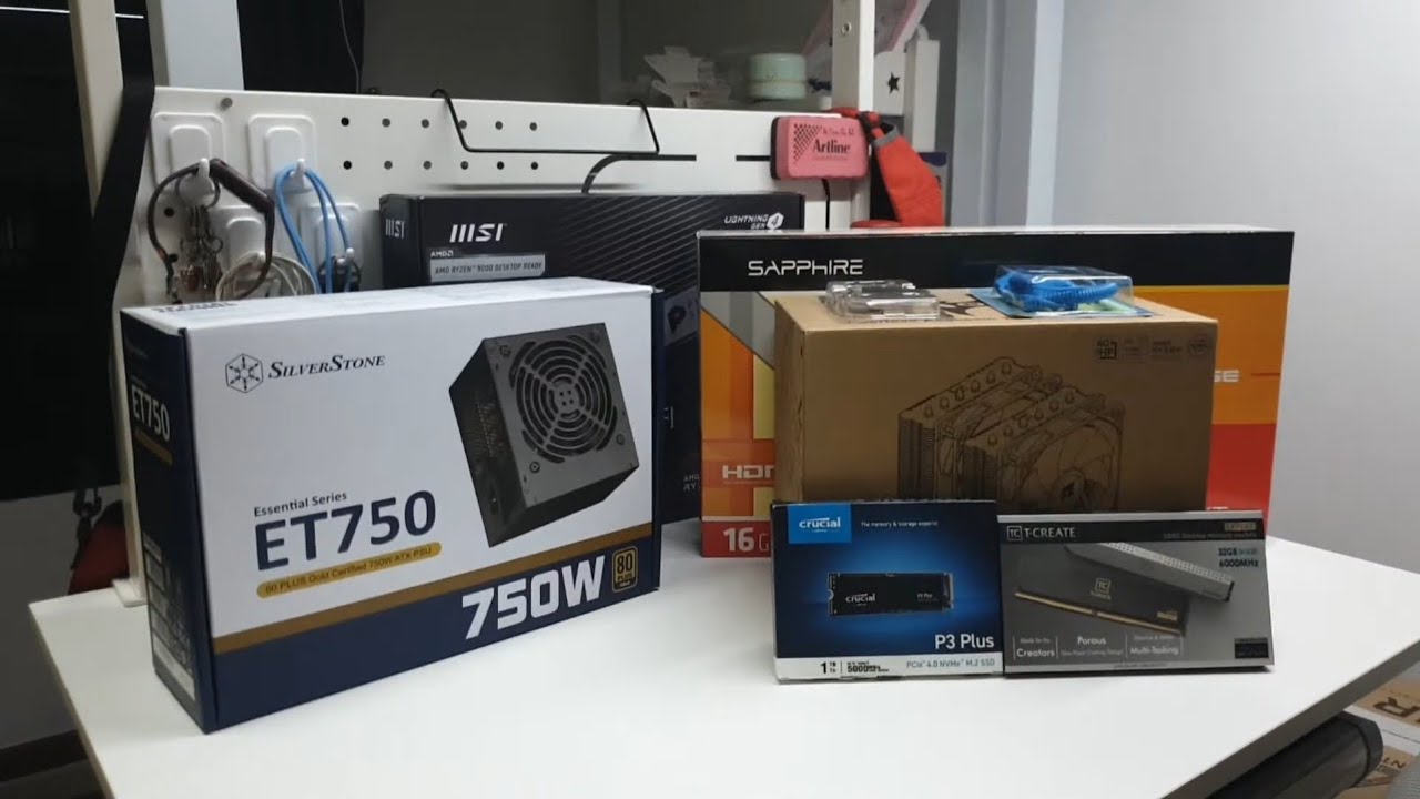 Fire Mage builds his first PC! - YouTube