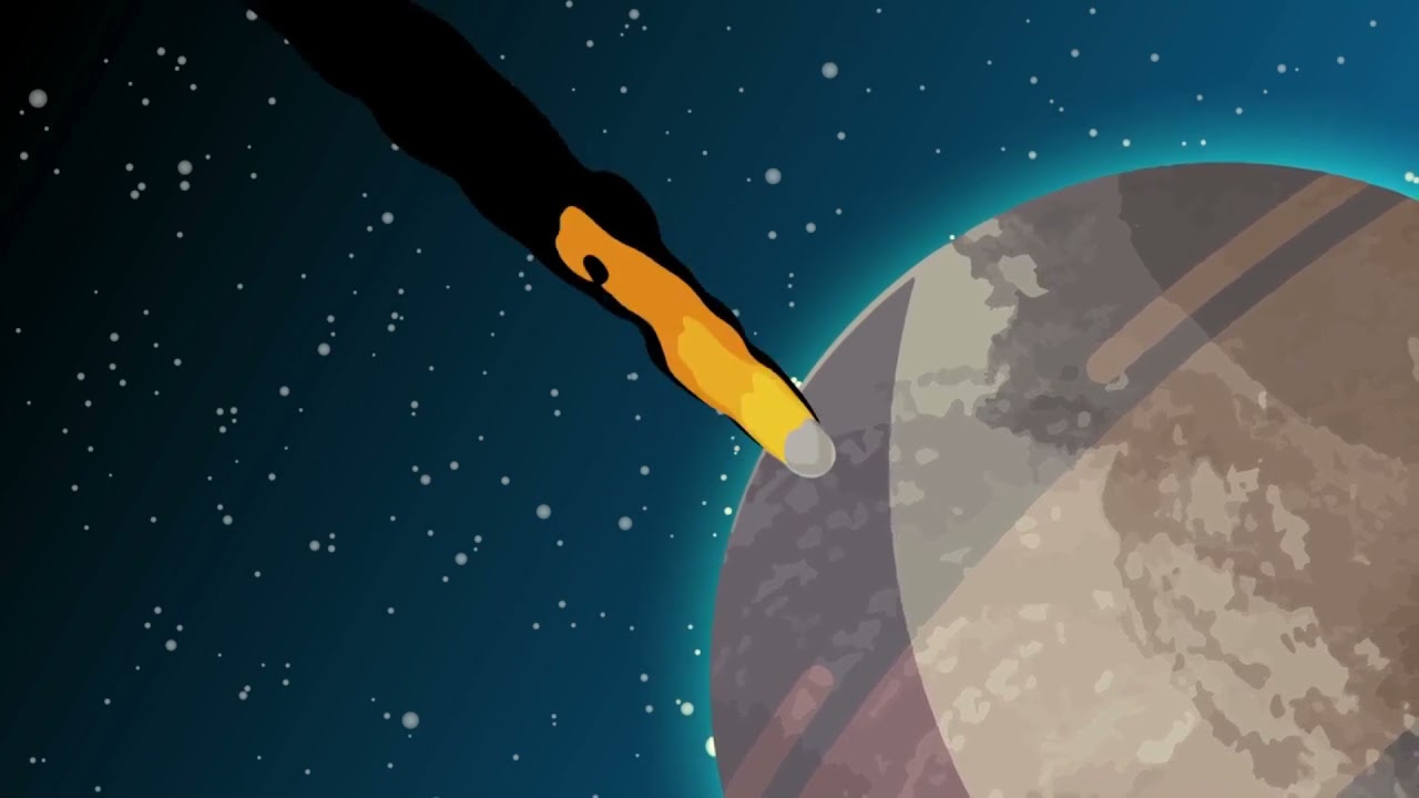 meteorite animation in after effects - YouTube