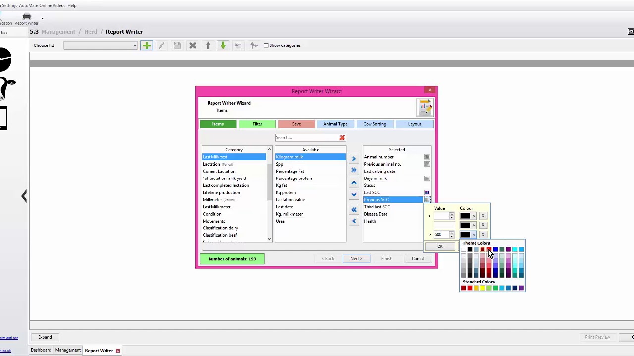 New functionalities in the Report Writer - YouTube