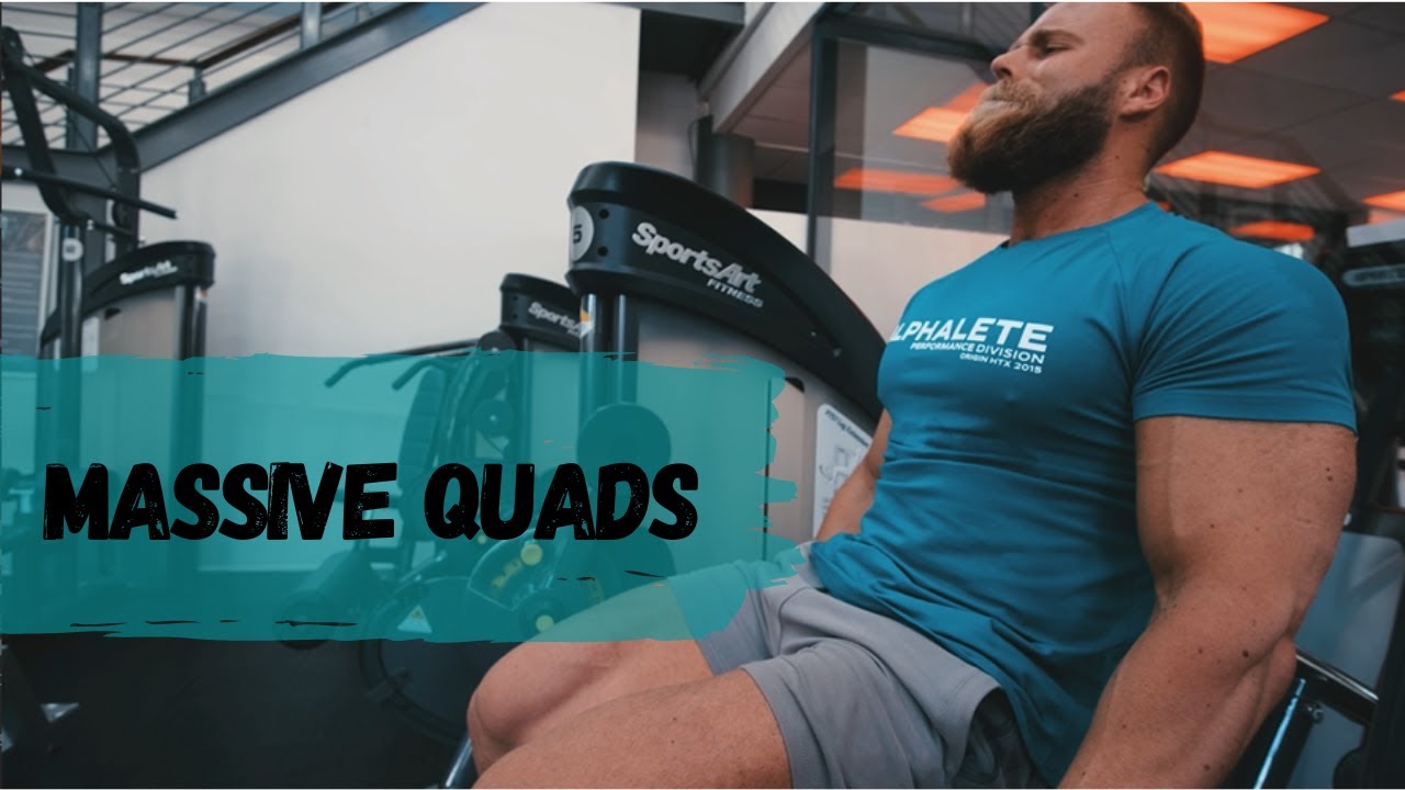 How To Build MASSIVE Quads | Leg Day Workout - YouTube