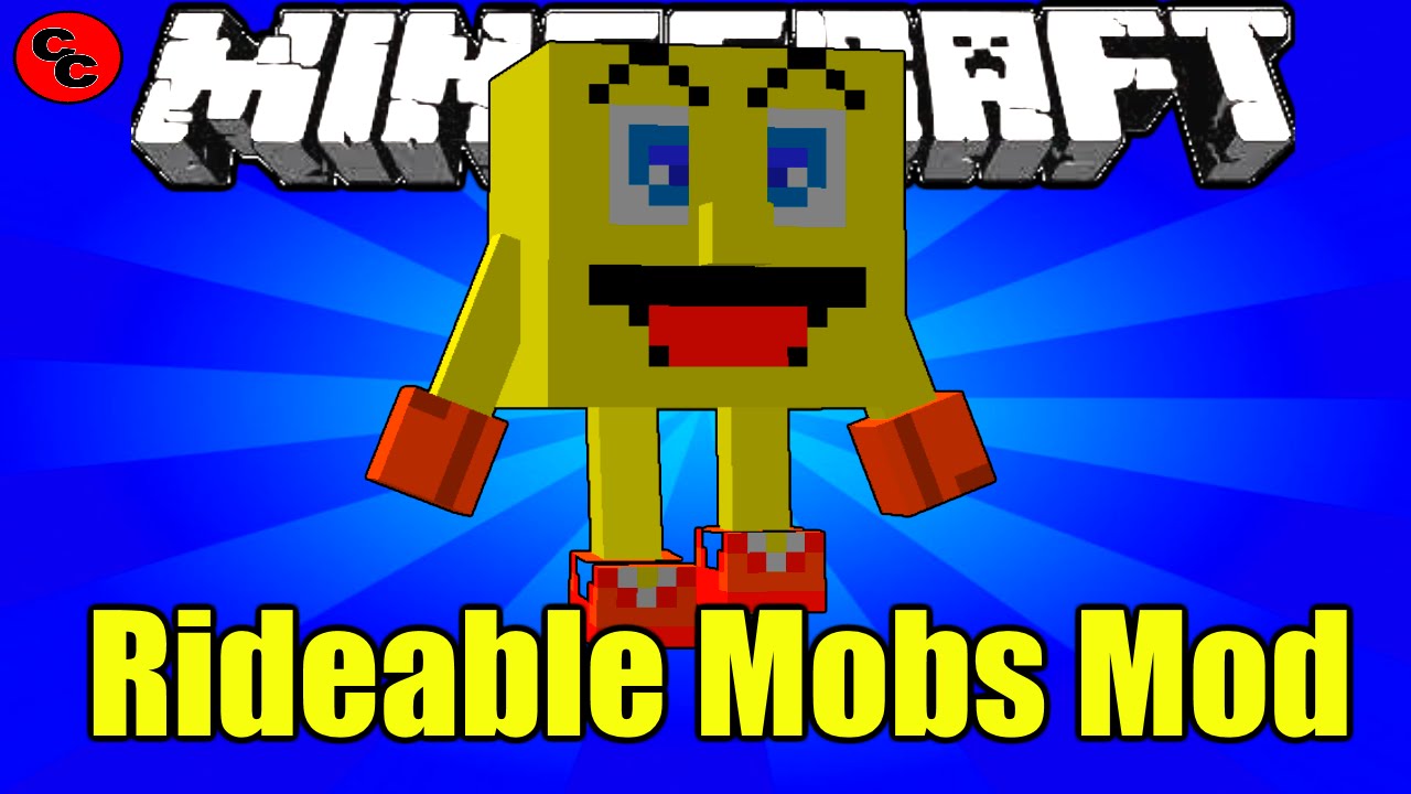 Minecraft Mods: " Rideable Mobs Mod 1. 7. 10 " - YouTube