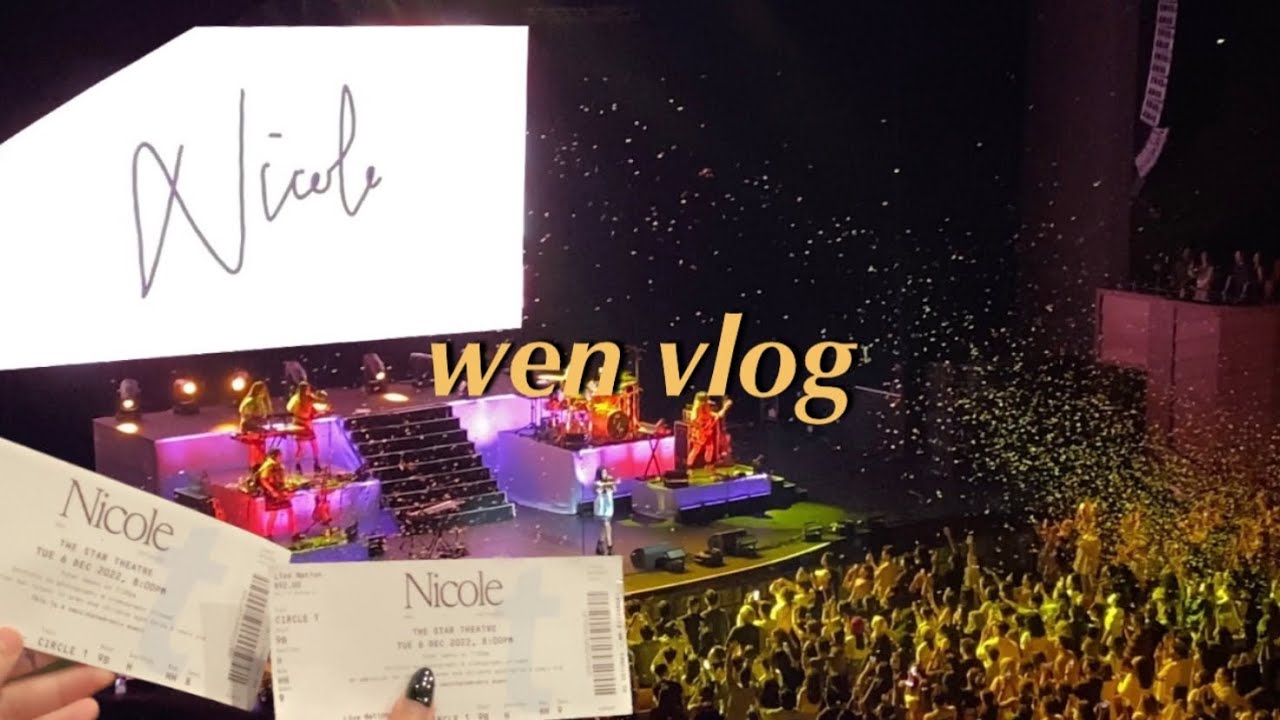 niki singapore concert vlog + fancams - YouTube