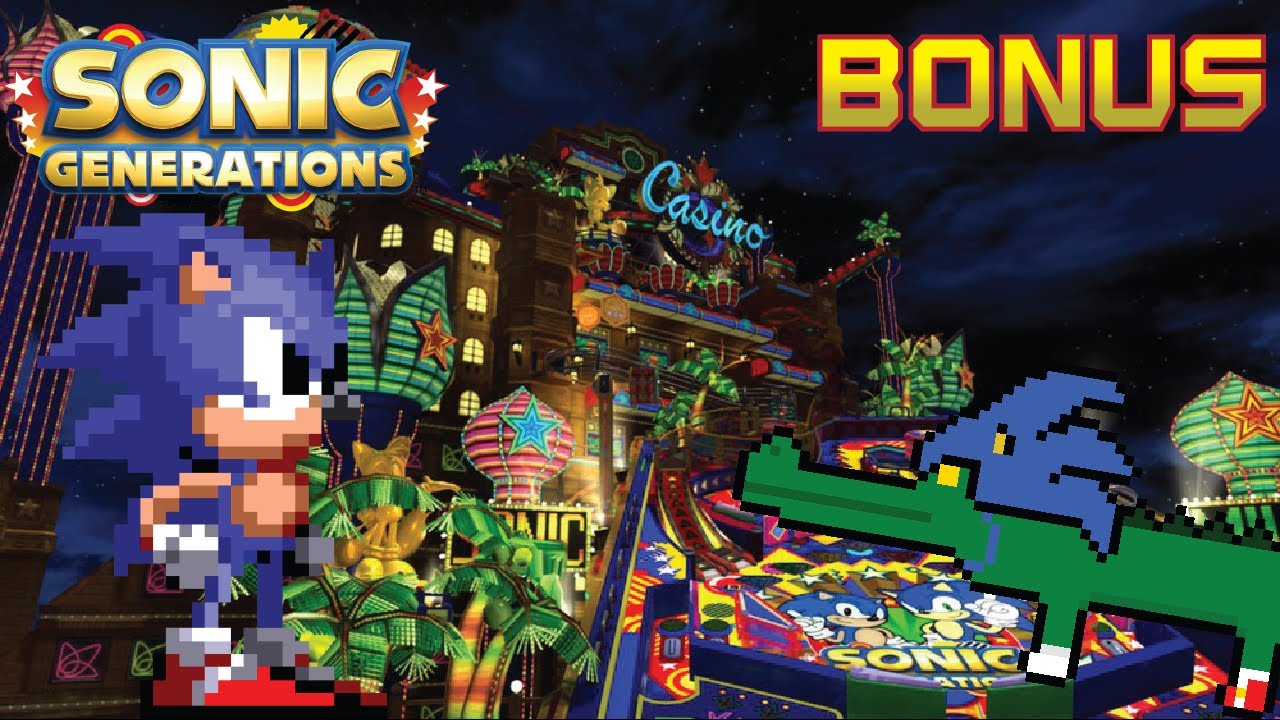 Sonic Generations - BONUS - A Casino Night Zone Night - Commentary ...
