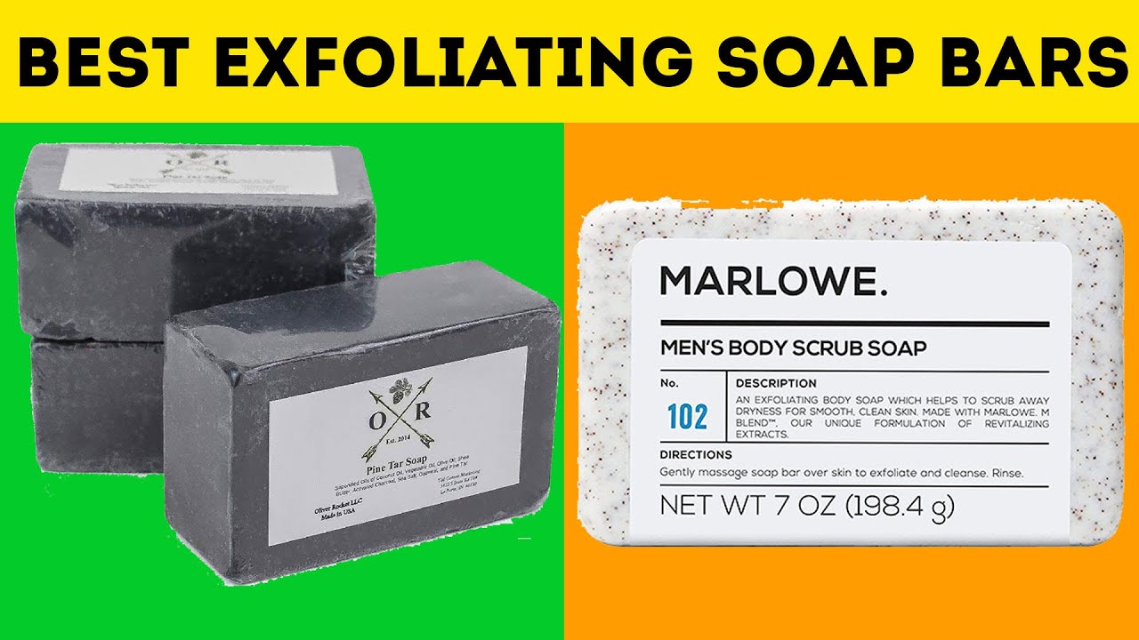 TOP 5 Best Exfoliating Soap Bars - YouTube