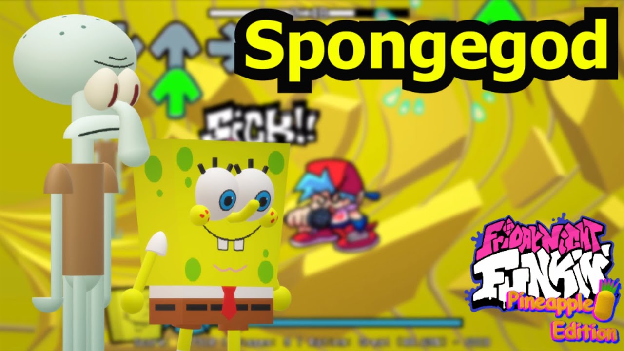 Spongegod (V1) - Friday Night Funkin' VS Dave & Bambi: Pineapple ...