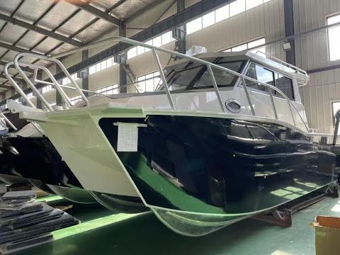 ROGER'S CRAFT -- 8 8 Meters Twin Hull Aluminum Catamaran Fishing Boat ...