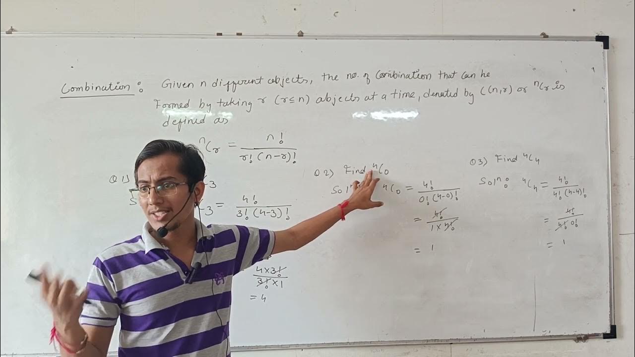 Unit 6. Permutation and Combination - Lecture 4 (FYBCA) - YouTube