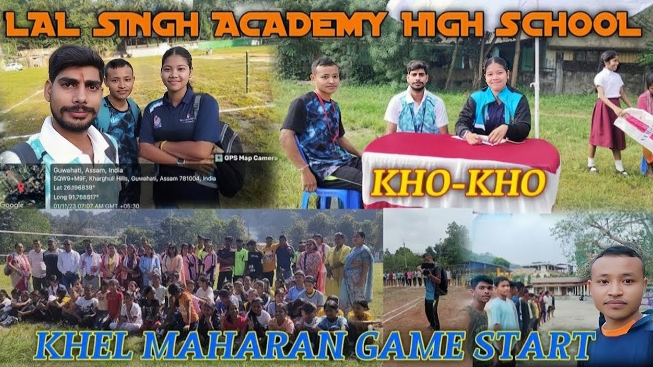 Khel Maharan Tournament Opening | Lal Singh Academy High School Kho-Kho ...