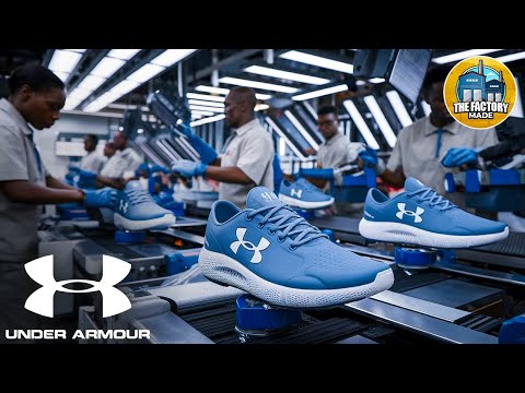 How Under Armour Shoes Are Made In The Factory  the factory  made