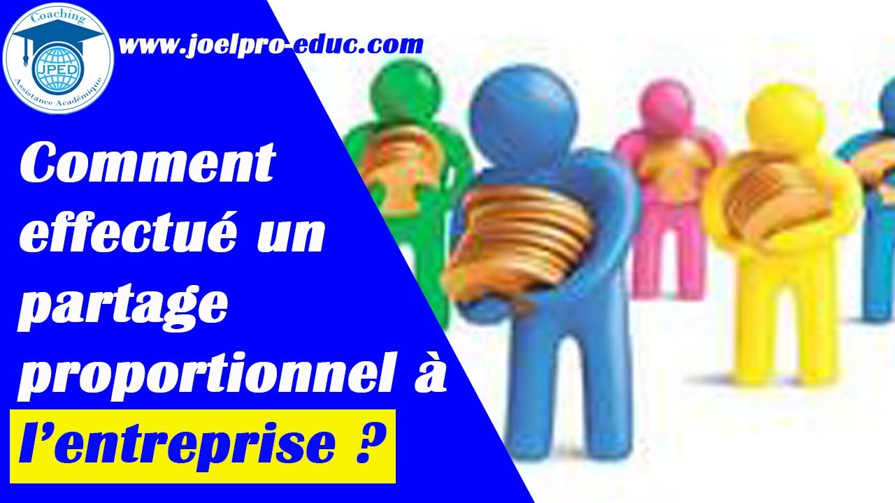 Comment effectué le partage DIRECTEMENT ET INVERSEMENT PROPORTIONNEL ...