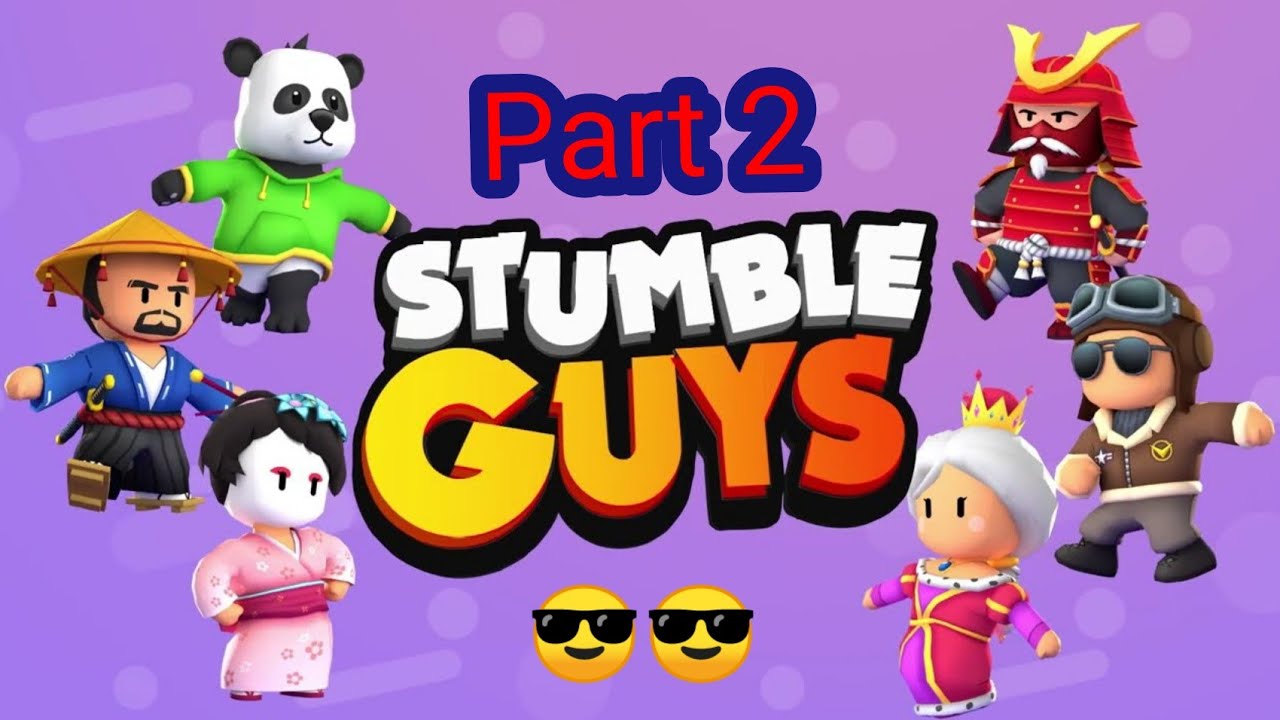 stumble guys | gameplay video | male character Vs Female character ...