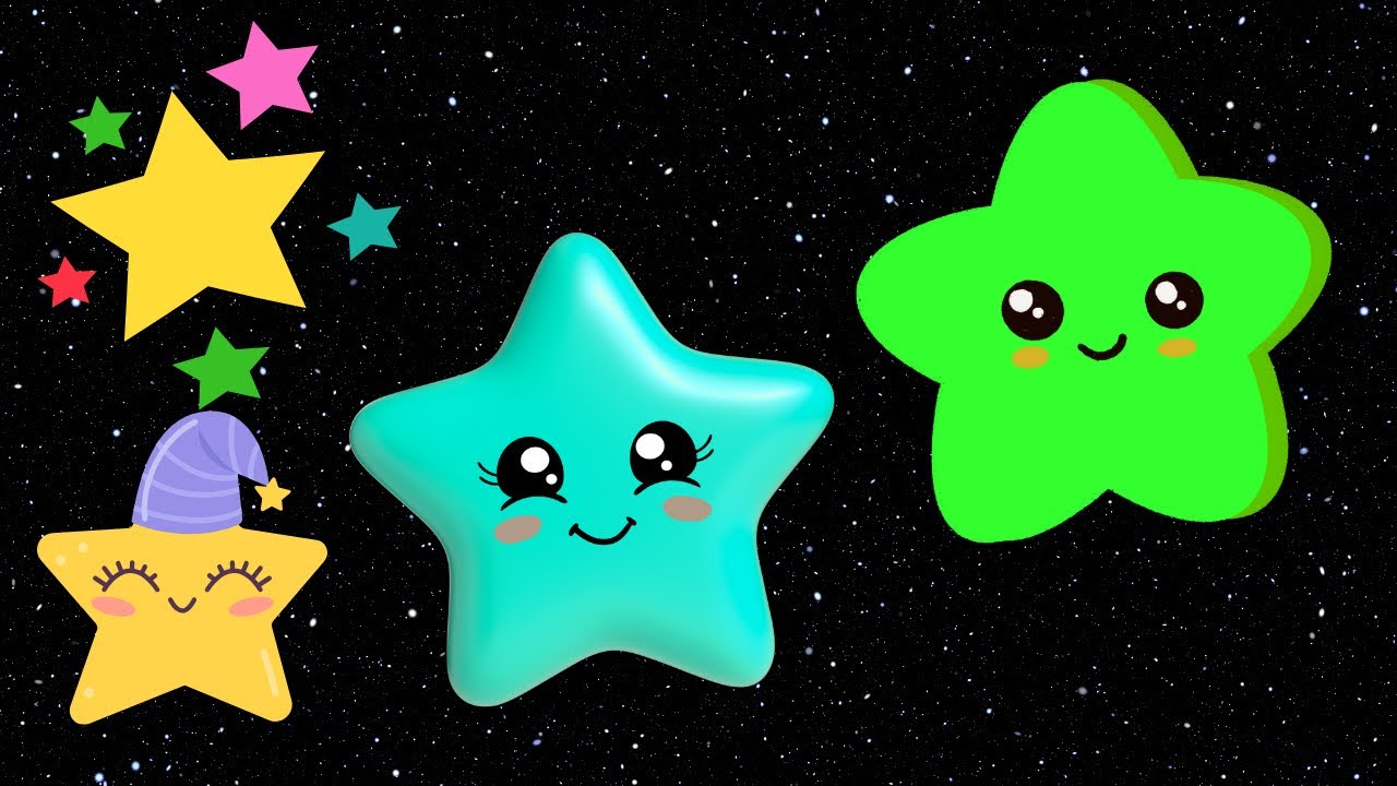 A Colorful Journey of Singing Nursery Rhymes & Dancing Stars for Kids ...