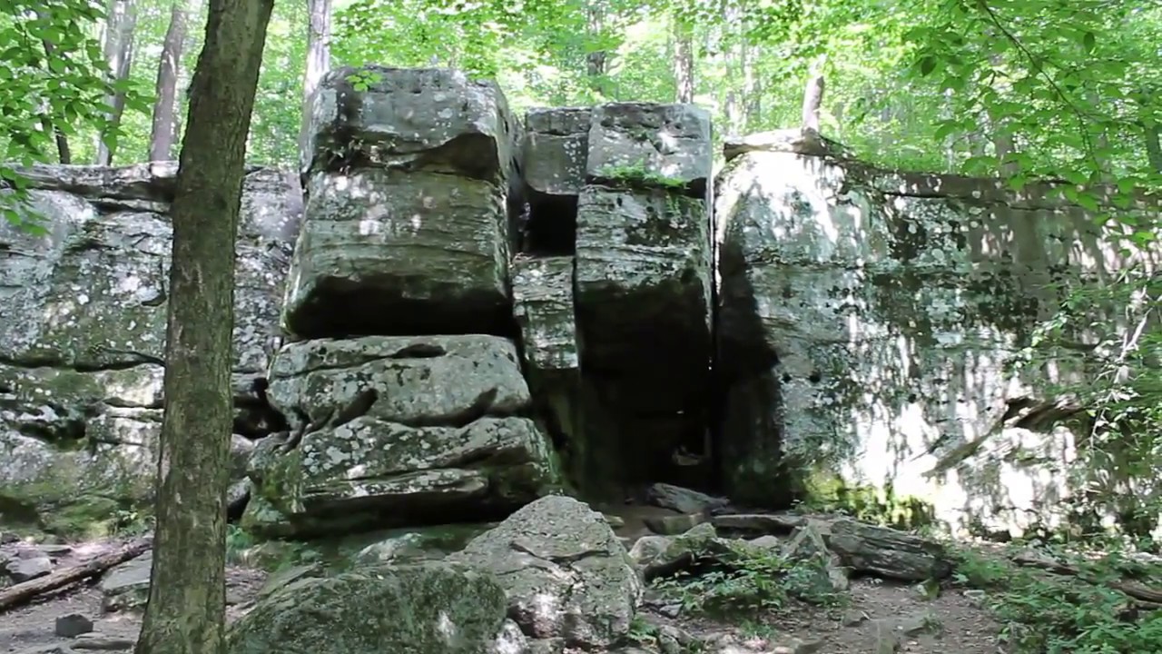 The Bear Caves at Allegany State Park by Paul Crawford - YouTube