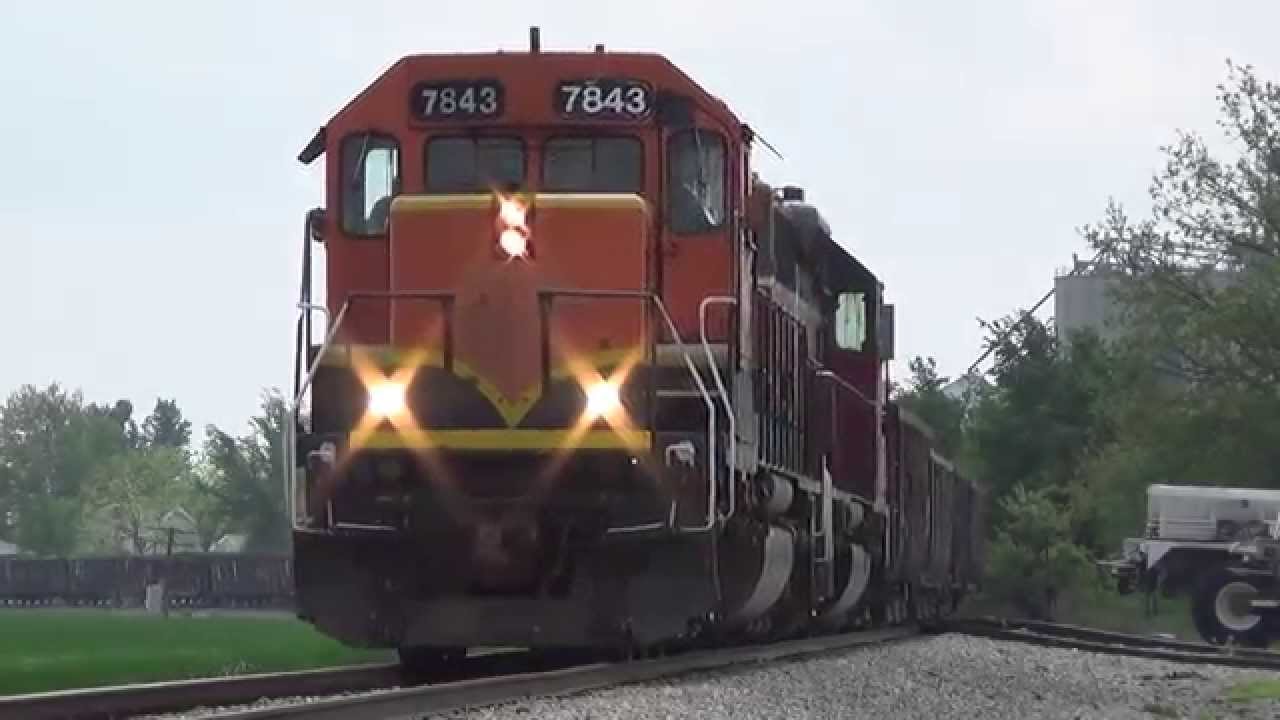 Indiana & Ohio Railway LNL HLCX 7843 IORY 4084 SD40-2 - YouTube