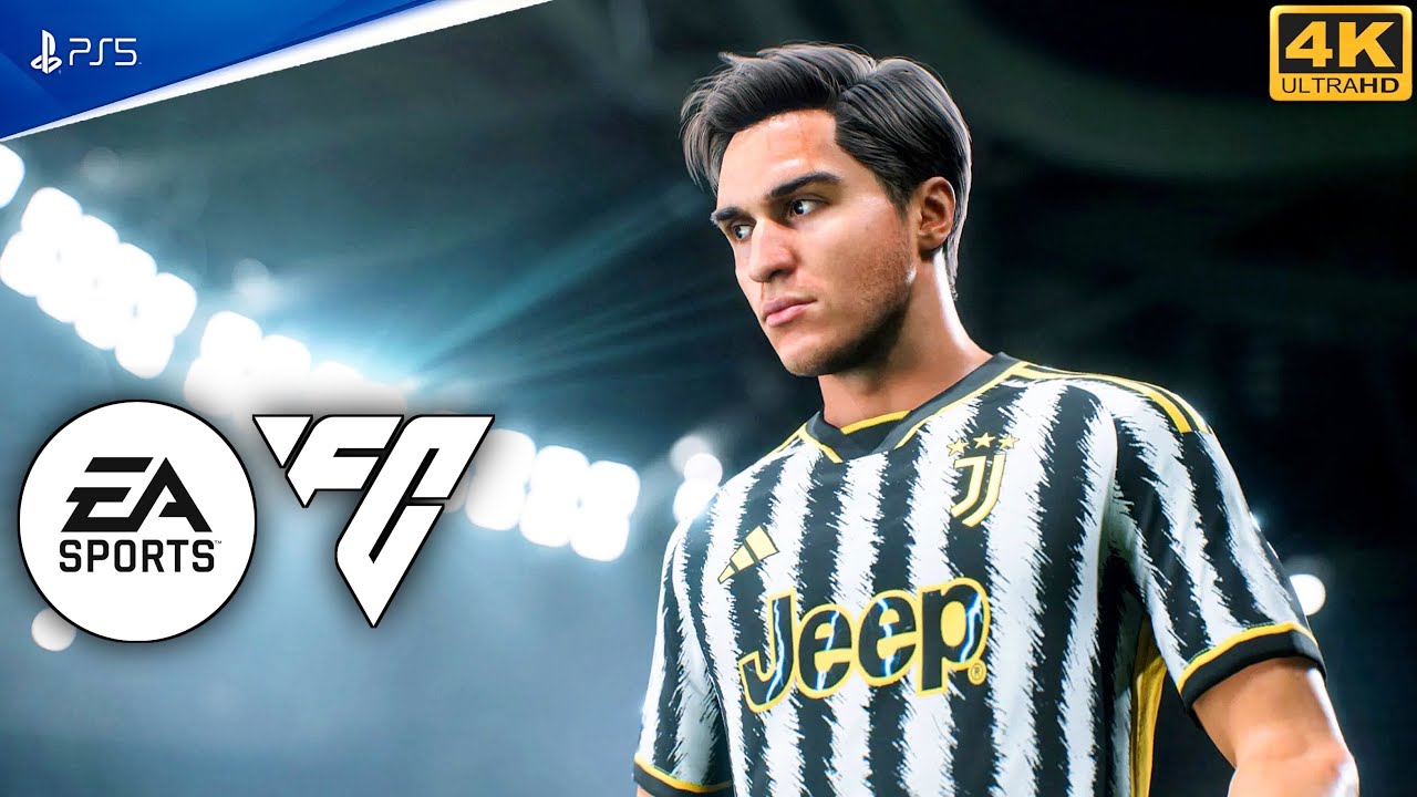 EA Sports FC 24 | AC Milan vs Juventus | Serie A 23/24 Match | PS5 ...