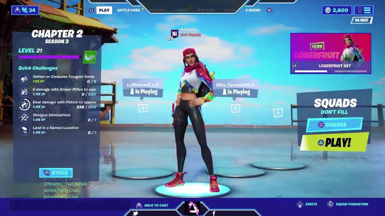 The new Loserfruit skin is so cute!! #Loserfruit #Lufu #Gamergirl - YouTube