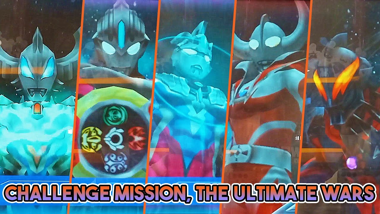 CHALLENGE THE ULTIMATE WARS (Suprise, the scanner broke) - #68 Ultraman ...