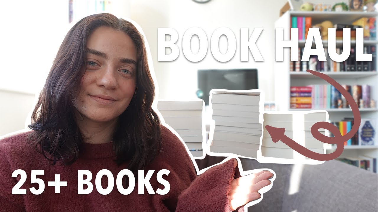 Collective book haul ☁️ 25+ books! - YouTube