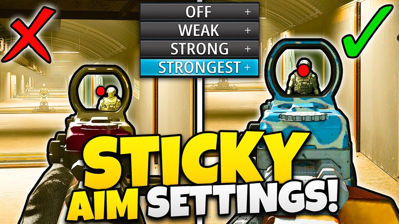NEW BO6 AIM SETTINGS ARE SUPER STICKY! 🎮 (Black Ops 6 Best Settings ...