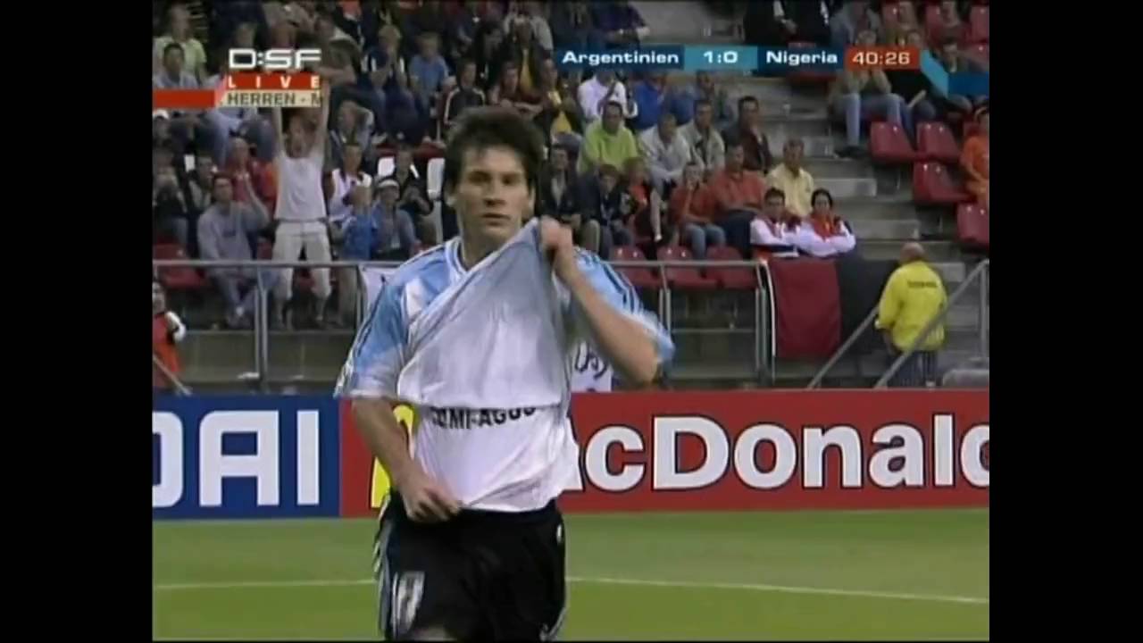 Lionel Messi champion fifa world cup u20 2005 hd - YouTube