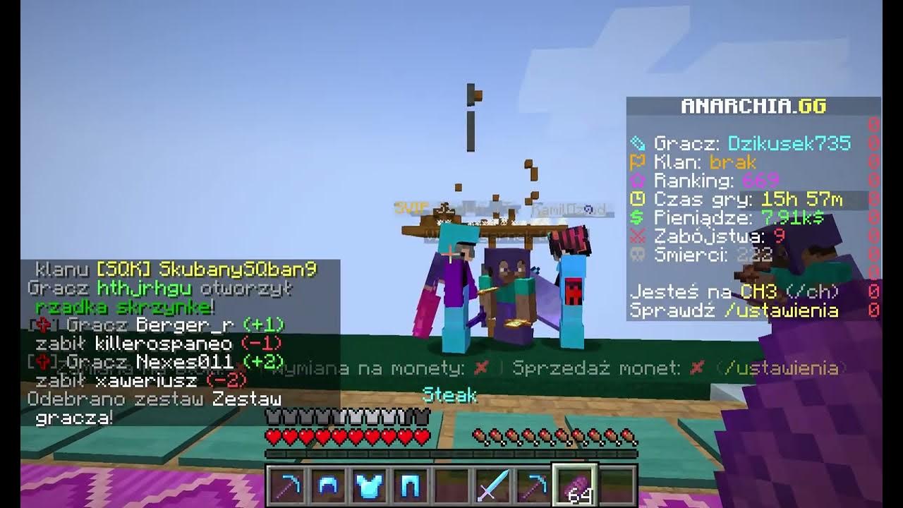 Box pvp anarchia gg z nowym texture pack - YouTube