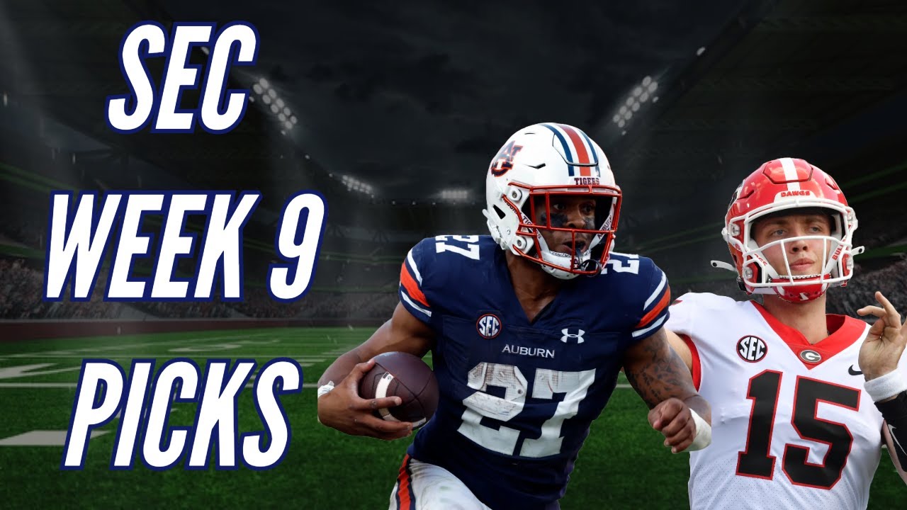 SEC Football Week 9 Game Picks and Previews - YouTube