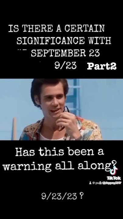 Predictive Programming September 23rd 923 Part2 - YouTube