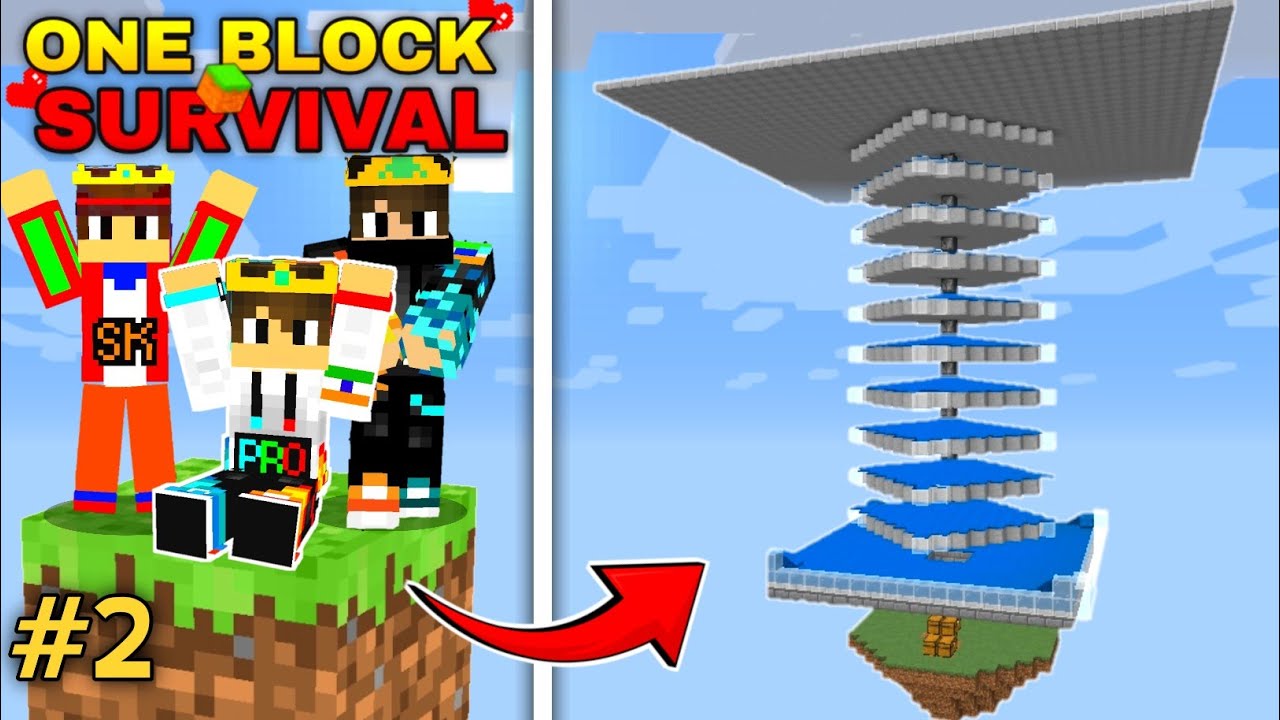 I Got INFINITE XP In Minecraft One Block - YouTube