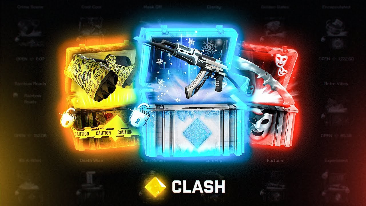 OPENING ALL THE NEW CASES ON CLASH! [They Released Another Game Mode ...