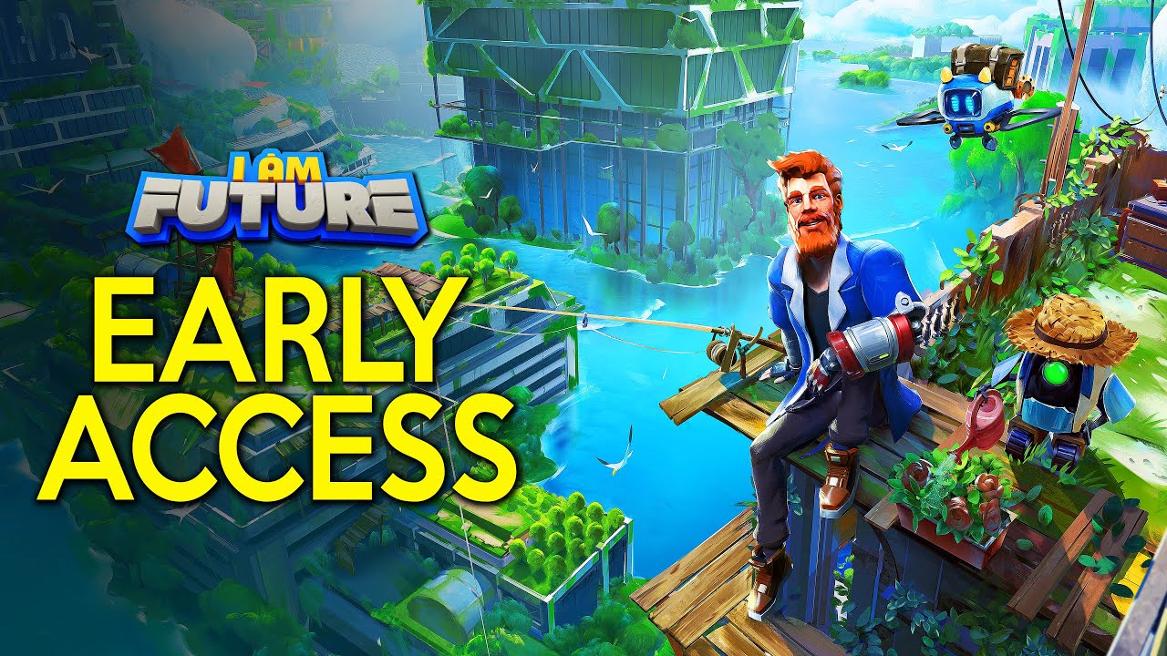 I AM FUTURE First 1 Hour of Gameplay | New Relaxing SURVIVAL in Unity ...