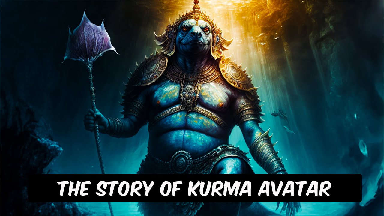 🌱 Kurma avatar story. Kurma Avatar of Vishnu. 2022-10-05