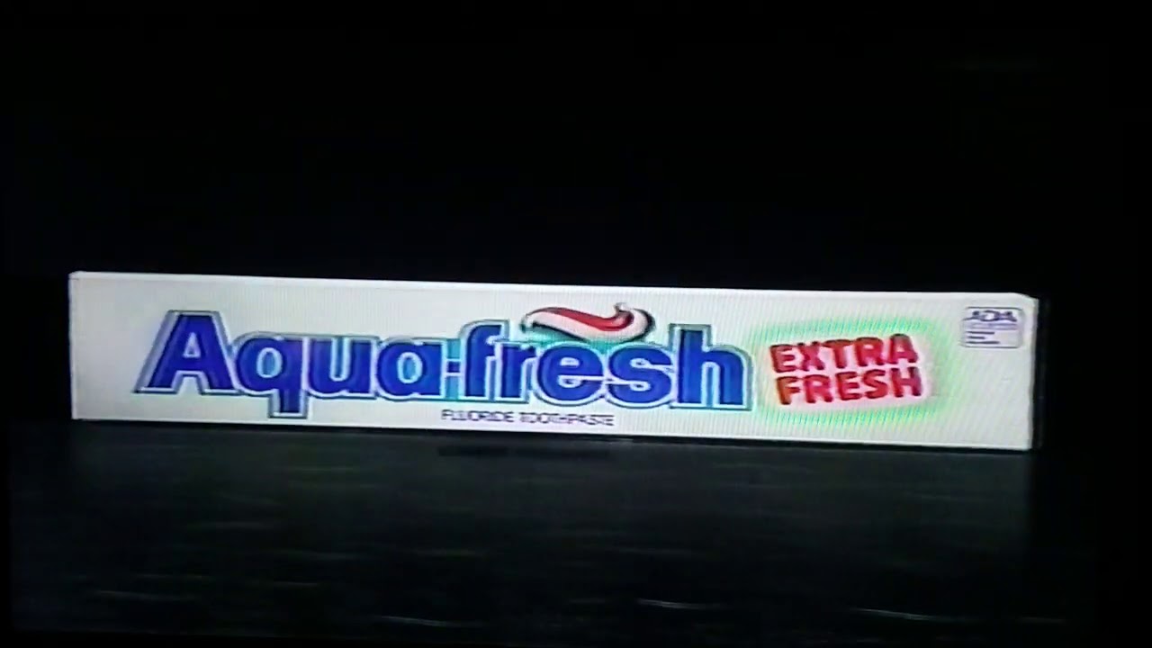 Vintage 1991 Aquafresh Commercial - YouTube