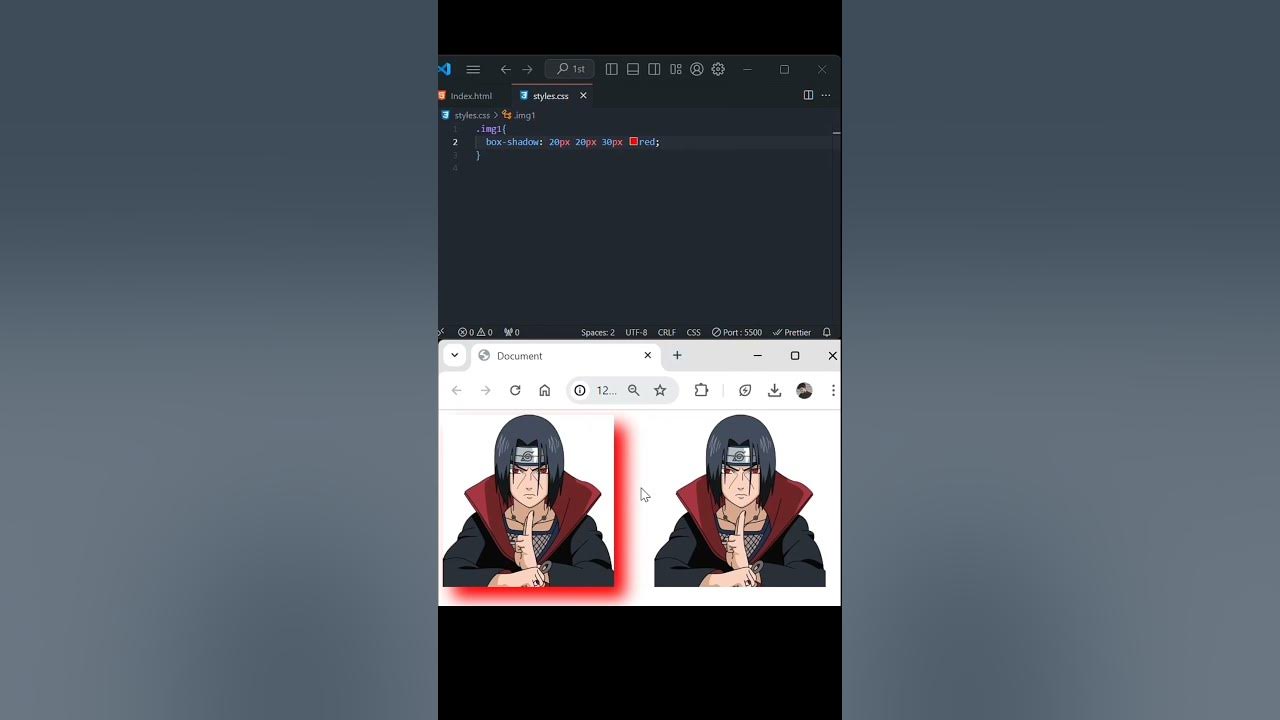 What is Drop-shadow and box shadow in CSS - YouTube
