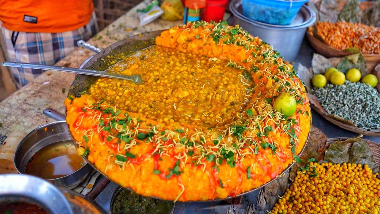 Man Selling Odisha Famous Chaat Only Rs.30/- | Odisha Food Tour ...