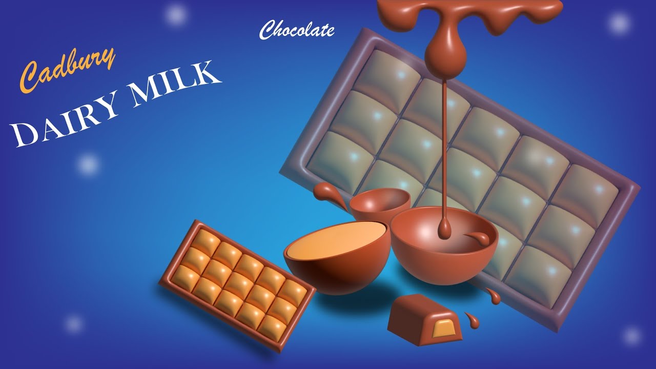 How to design chocolate in illustrator। illustrator Chocolate ...