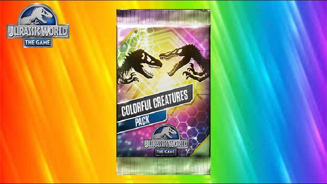 Jurassic World The Game EP.711 : แพ็ค COLORFUL สวยงามอร่ามตา - YouTube