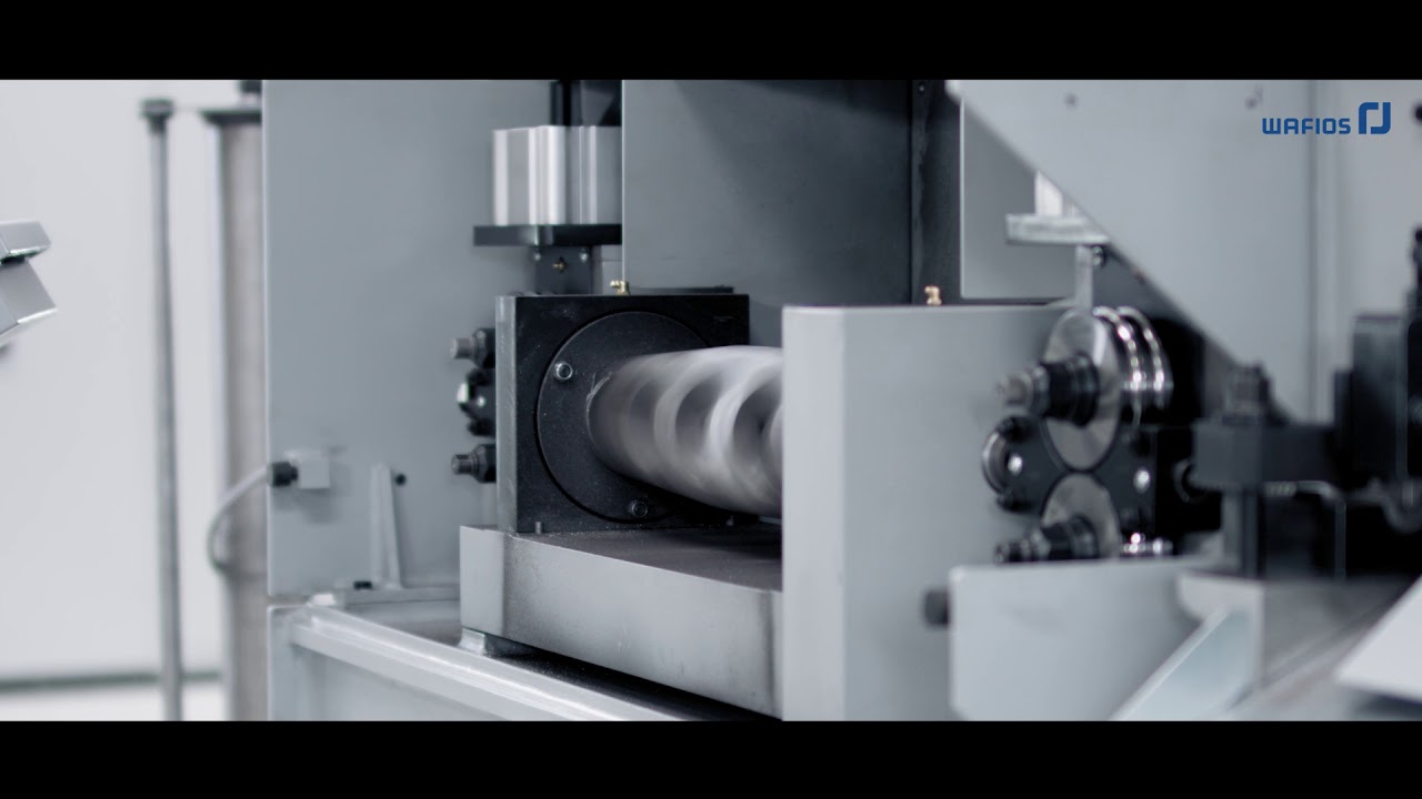 RE 50 Performance Wire straightening and cutting machine / Drahtricht ...