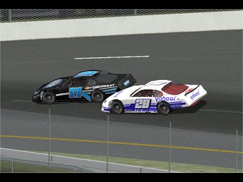 NR2003 Late Model crash at New Smyrna - YouTube