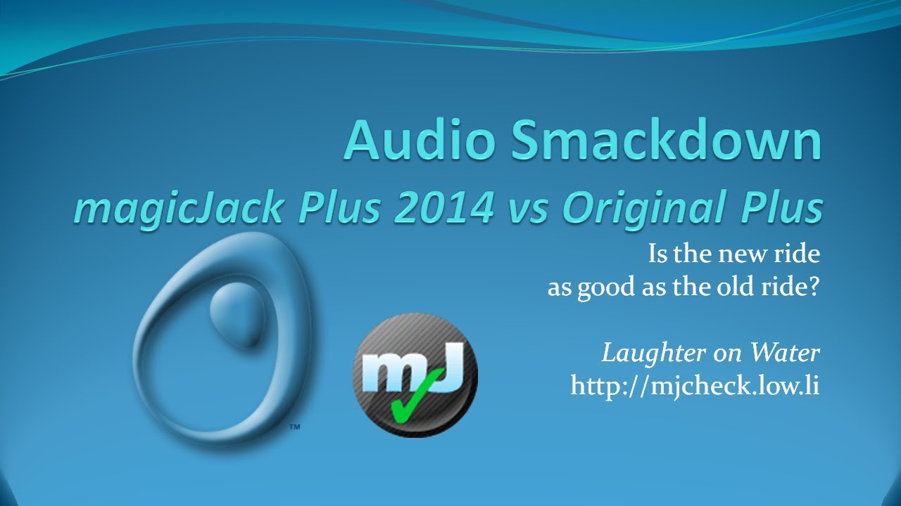 magicJack plus 2014 vs Original: Audio Smackdown - which sounds better? - YouTube