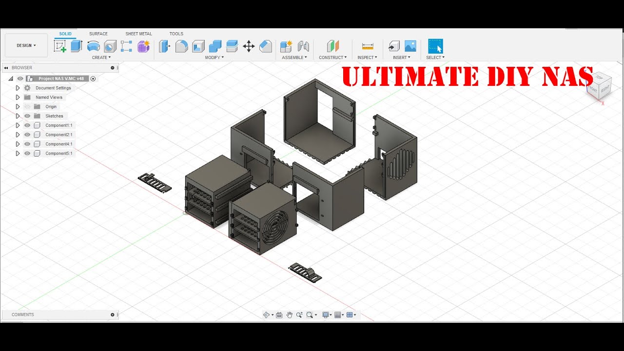 The Ultimate DIY NAS Ideas Palace - YouTube