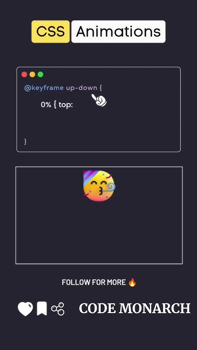 Master CSS Keyframes Animations: Rotate, Slide & More!🤩 #css #tipsandtricks #codemonarch - YouTube