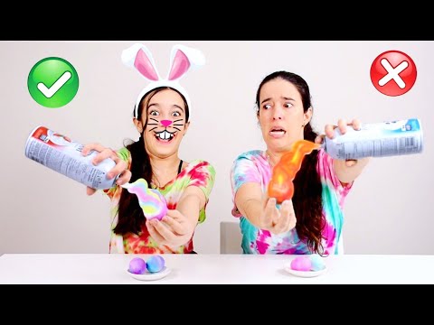 COLORINDO OVOS COM 3 CORES DE CHANTILLY ★  Desafio Especial de Páscoa - Atividade para Fazer em Casa