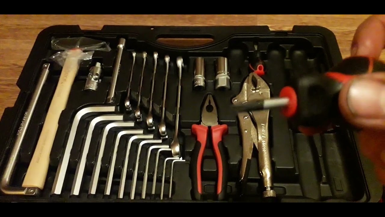 Набор инструментов FORCE 142 предмета - YouTube