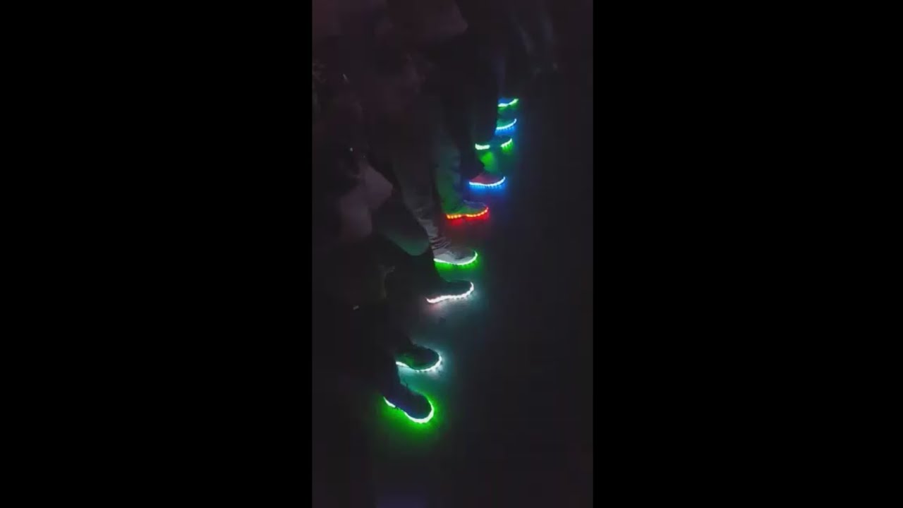 Shuffle LED Shoes Amazing - YouTube