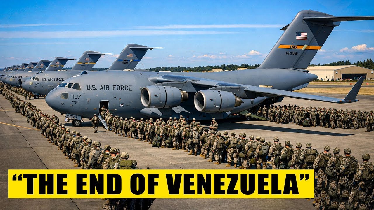 Venezuela HIGH ALERT!! Thousands of U.S. Elite Delta Forces Arrive in ...
